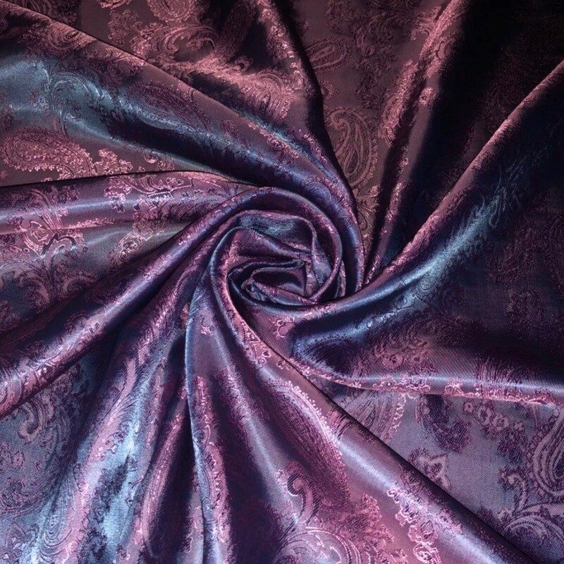 Teal Purple Fabric - Etsy