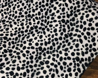 Dalmation Faux Fur Fabric - Etsy