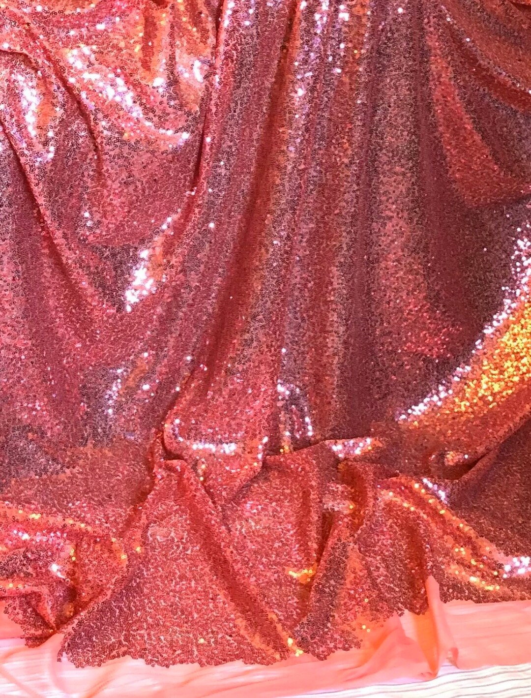 Sparkly Sequin Fabric Bridal Wedding Costume Party Dress - Etsy