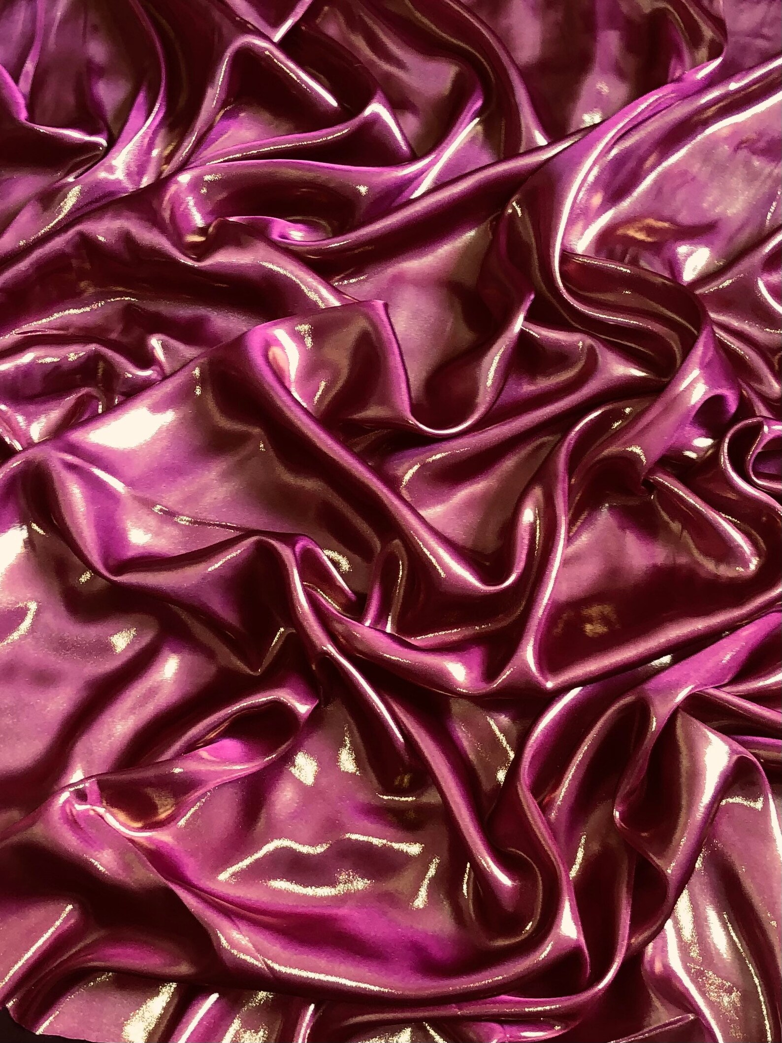 1 Meter Shiny Claret Red/gold Wet Look Shimmer Satin Fabric - Etsy UK