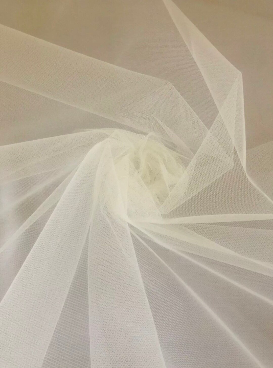 1 Meter Ivory Stiff Dress Net 150cm Wide Bridal Tutu Veil Mesh Flare ...