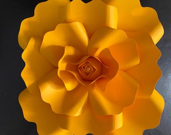 Yellow Rose Paper | Etsy