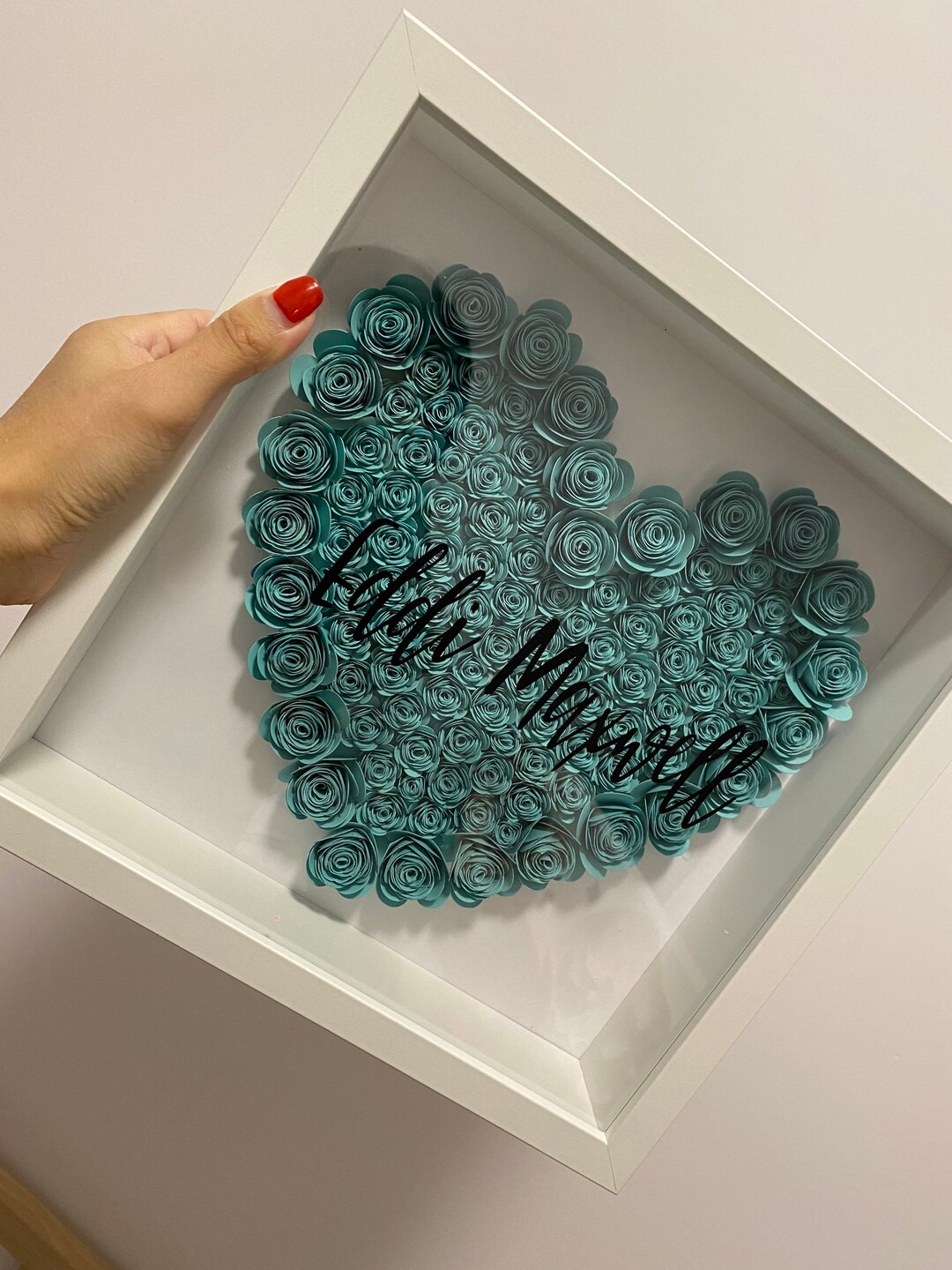 Heart Shadow Box - Etsy