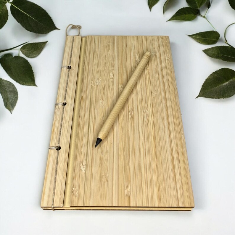Bamboo Notebook | Sustainable | Writing | Office | Eco Friendly ...