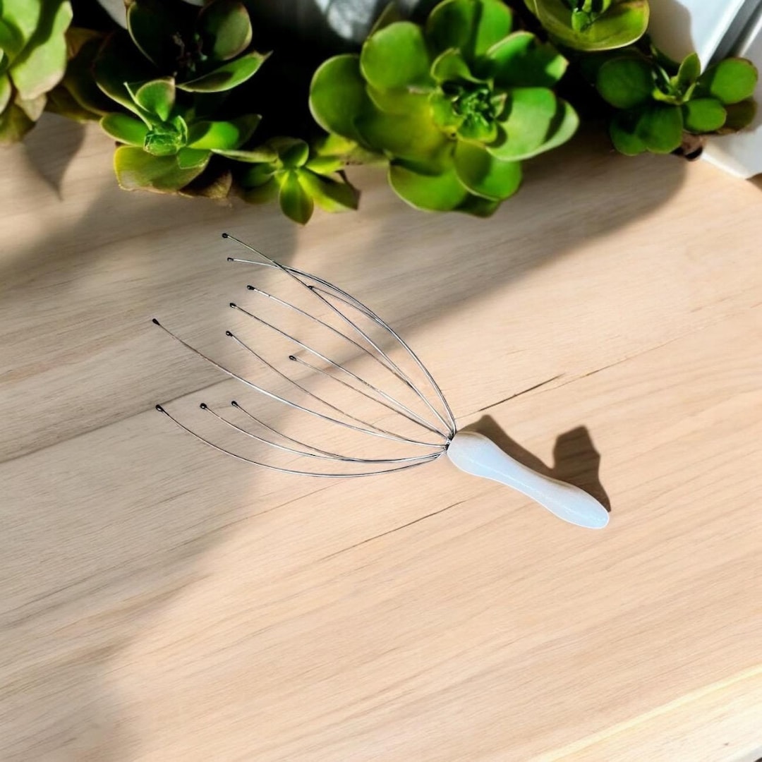 Eco-friendly Bamboo Head Scratcher & Scalp Massager - Etsy