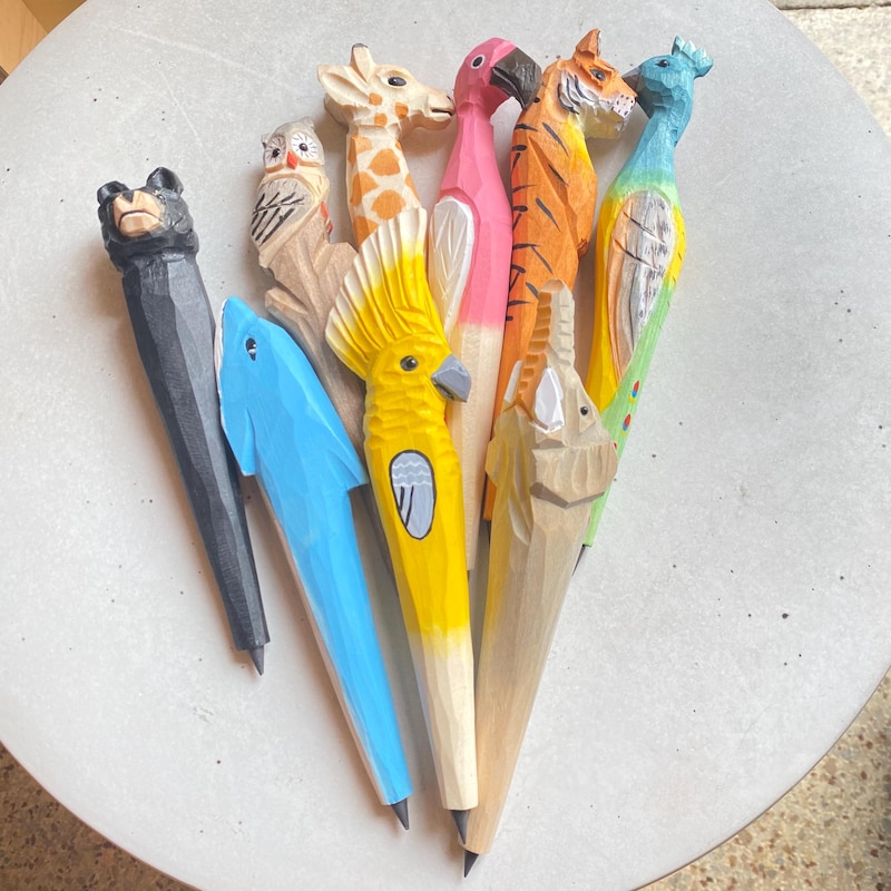 Animal Writing Pens - Etsy