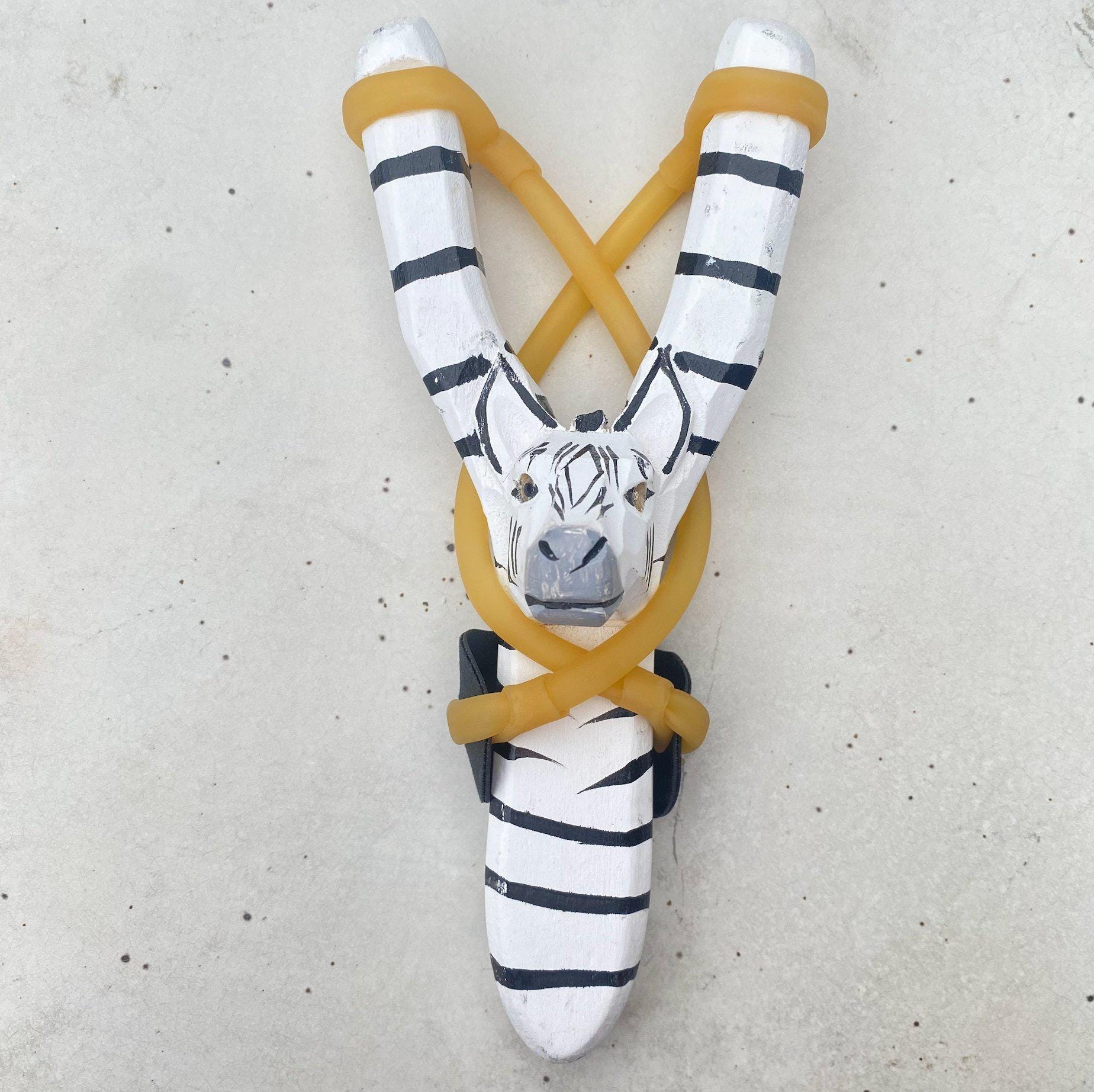 Wooden Animal Slingshot Toy for Kids: Outdoor Elastic Catapult - Etsy