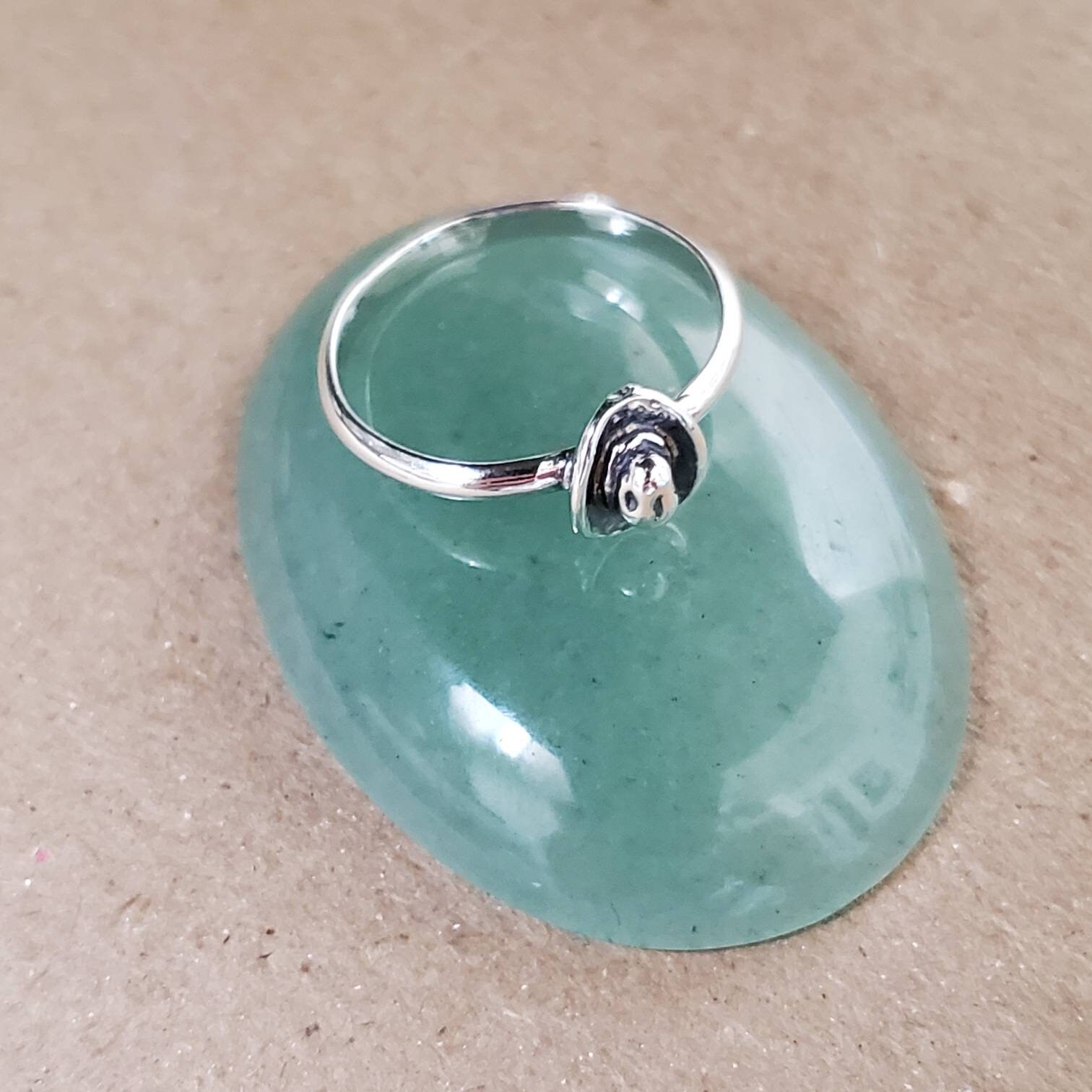 Q925 Small Western Cowboy Hat Ring Lady Ring Size 6 to 9 US | Etsy