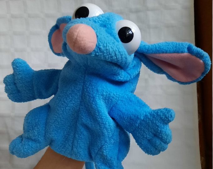 Bear in the Big Blue House Tutter the Mouse Hand Puppet /blue Mouse Toy ...