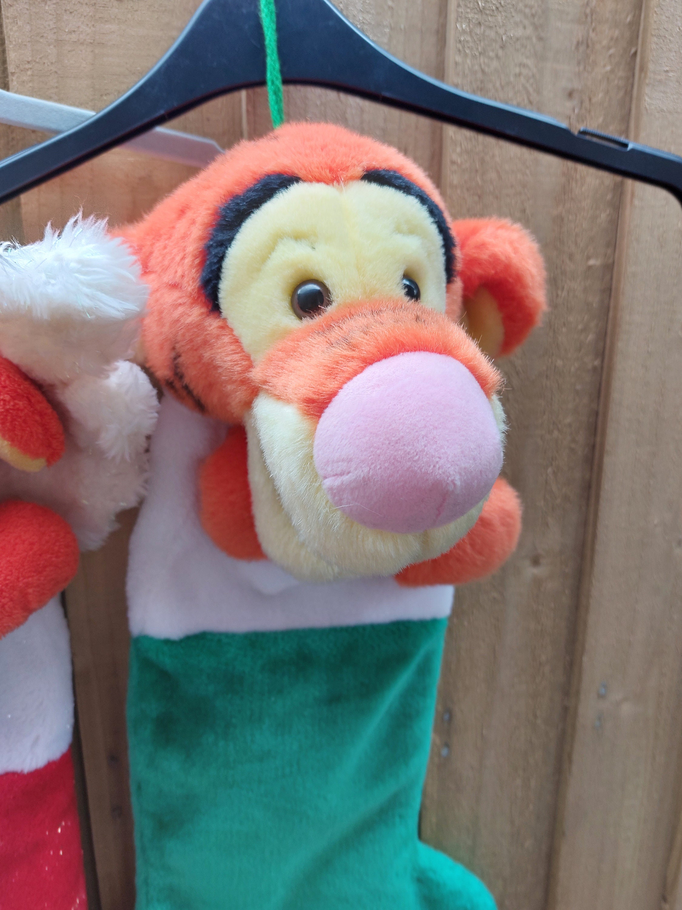 Vintage Disney TIGGER Winnie the Pooh Christmas Stocking - Etsy