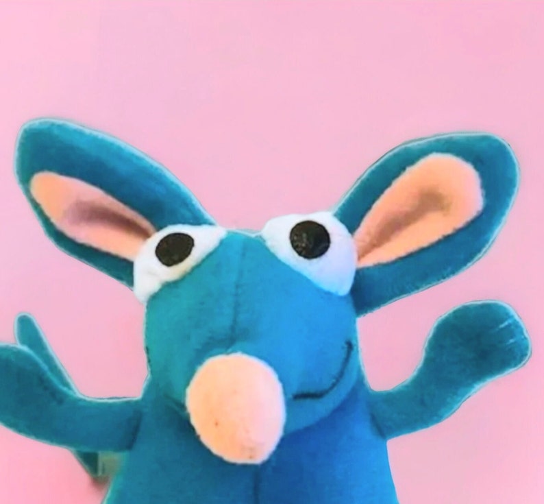 Vintage Mcdonalds TUTTER Bear in the Big Blue House Rat Mouse Plush Toy ...