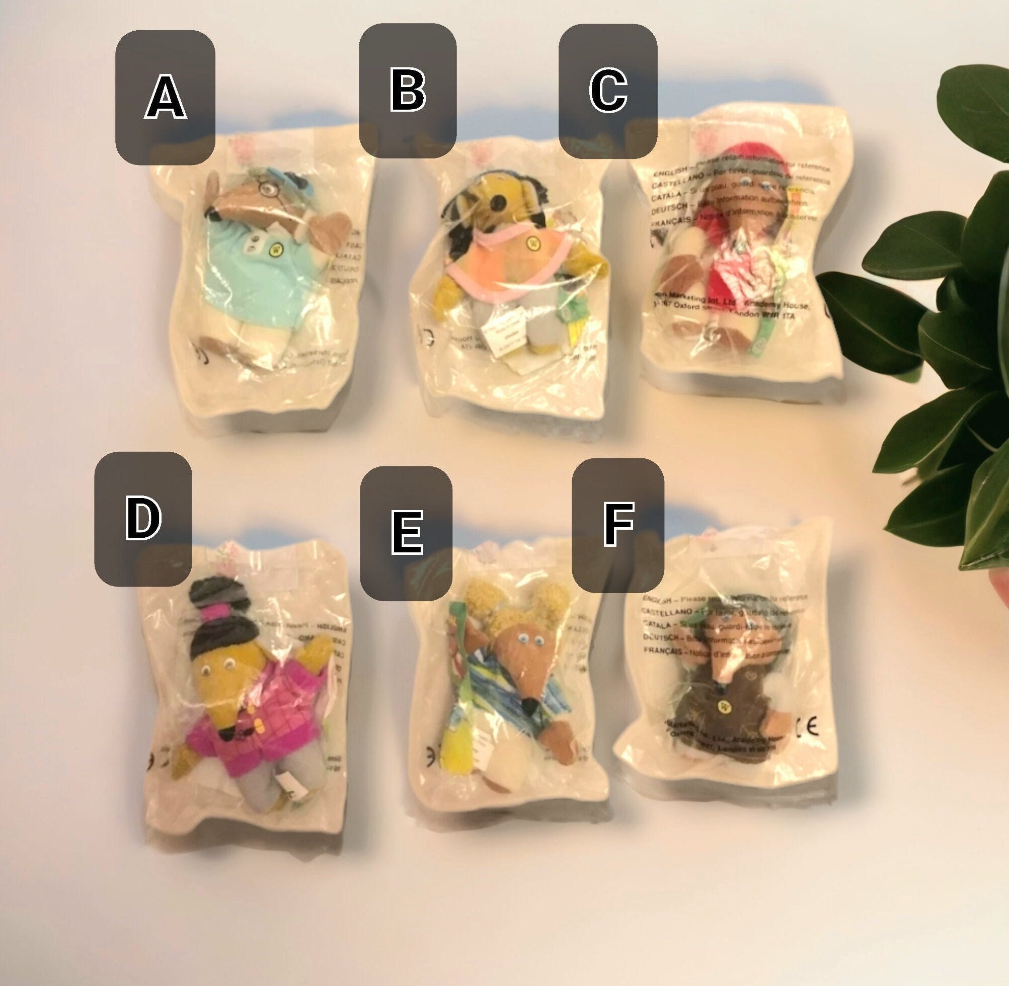 WELLINGTON, OBIDOS, ALDERNEY, Orinoco, Tobermory, Shansi Womble Happy ...