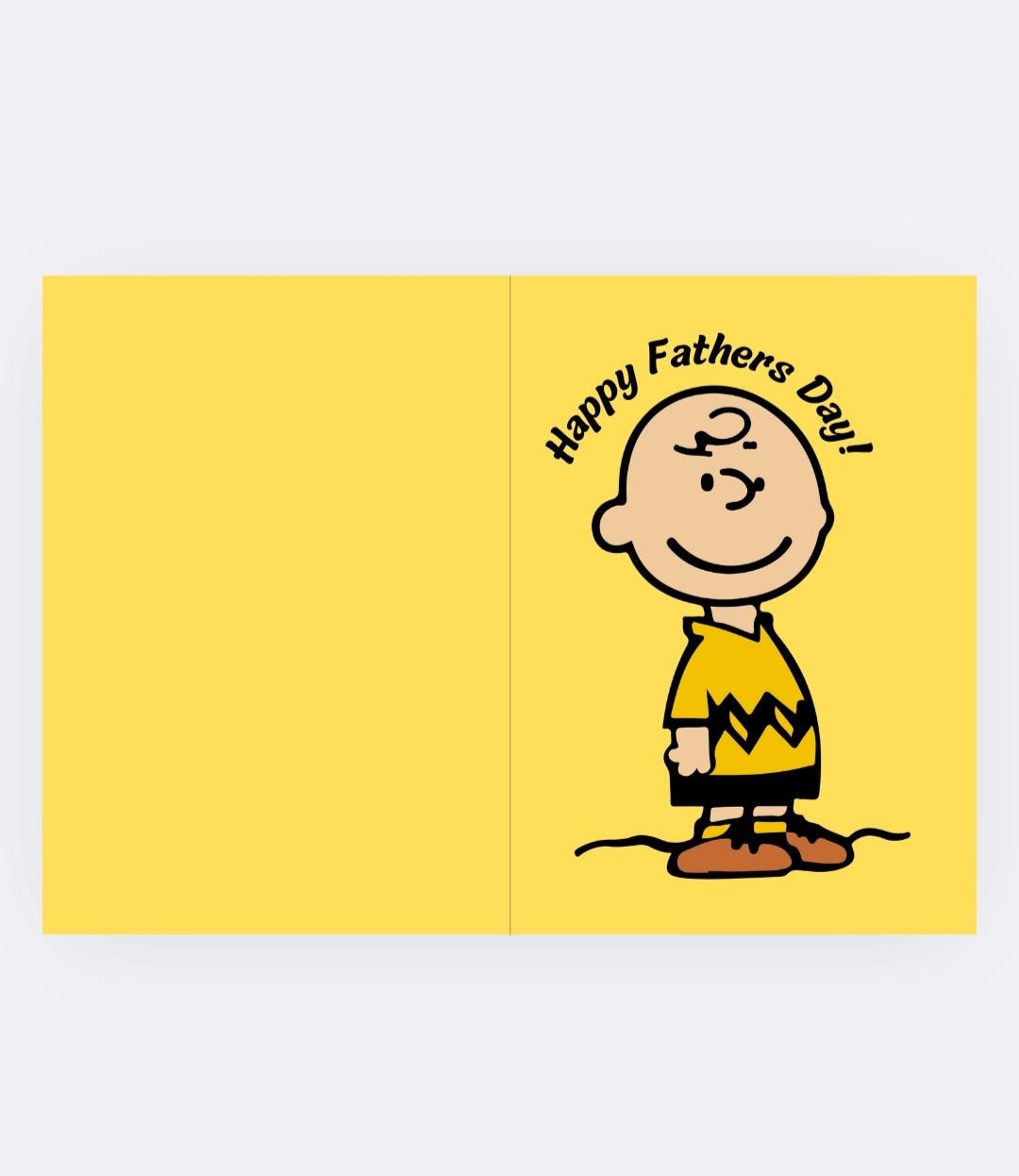 Instant Download Peanuts Charlie Brown Father’s Day Card | Funny ...