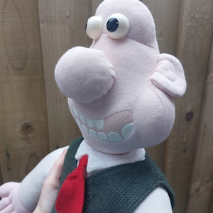 Huge MERRYTHOUGHT Wallace and Gromit Teddy Bear Collectors Gift Aardman ...
