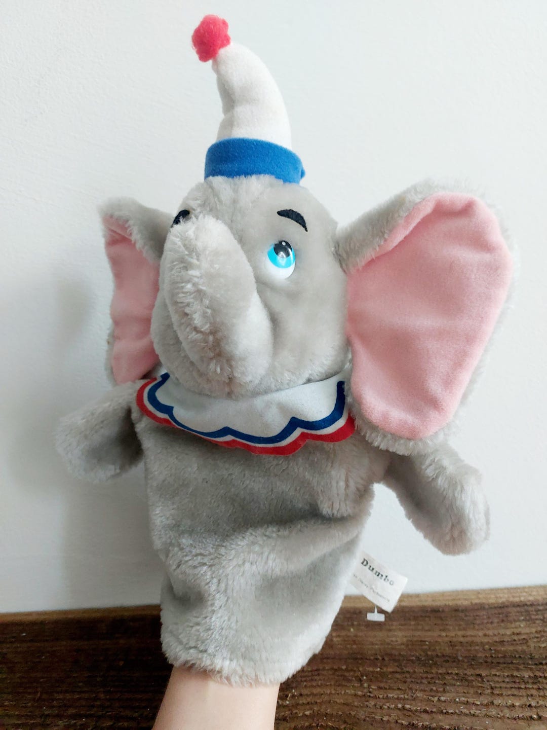 Vintage Disney DUMBO Hand Puppet Perfect for Kids' Playtime Plush Toy ...