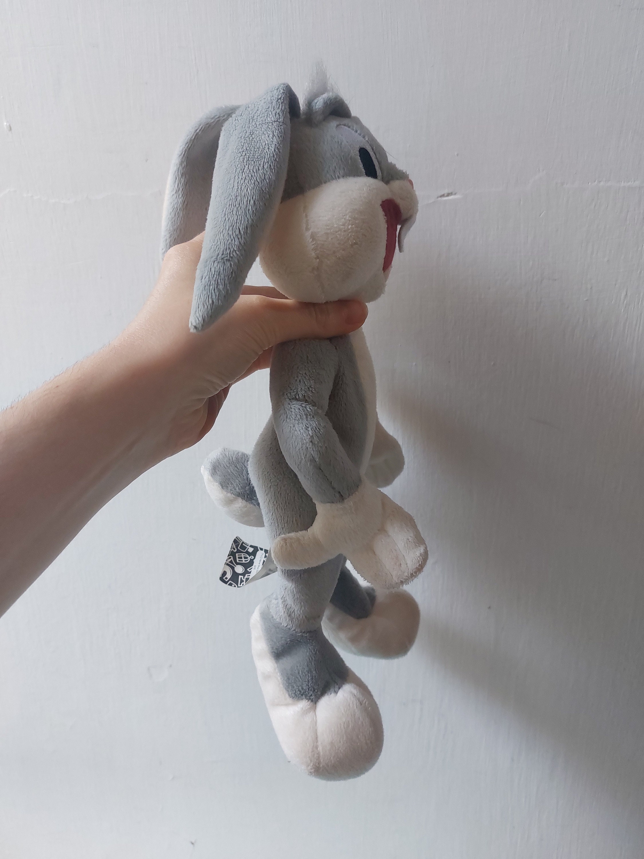 Large Bugs Bunny Plush Toy Bumny Rabbit Plushie Looney Tunes Nostalgic ...