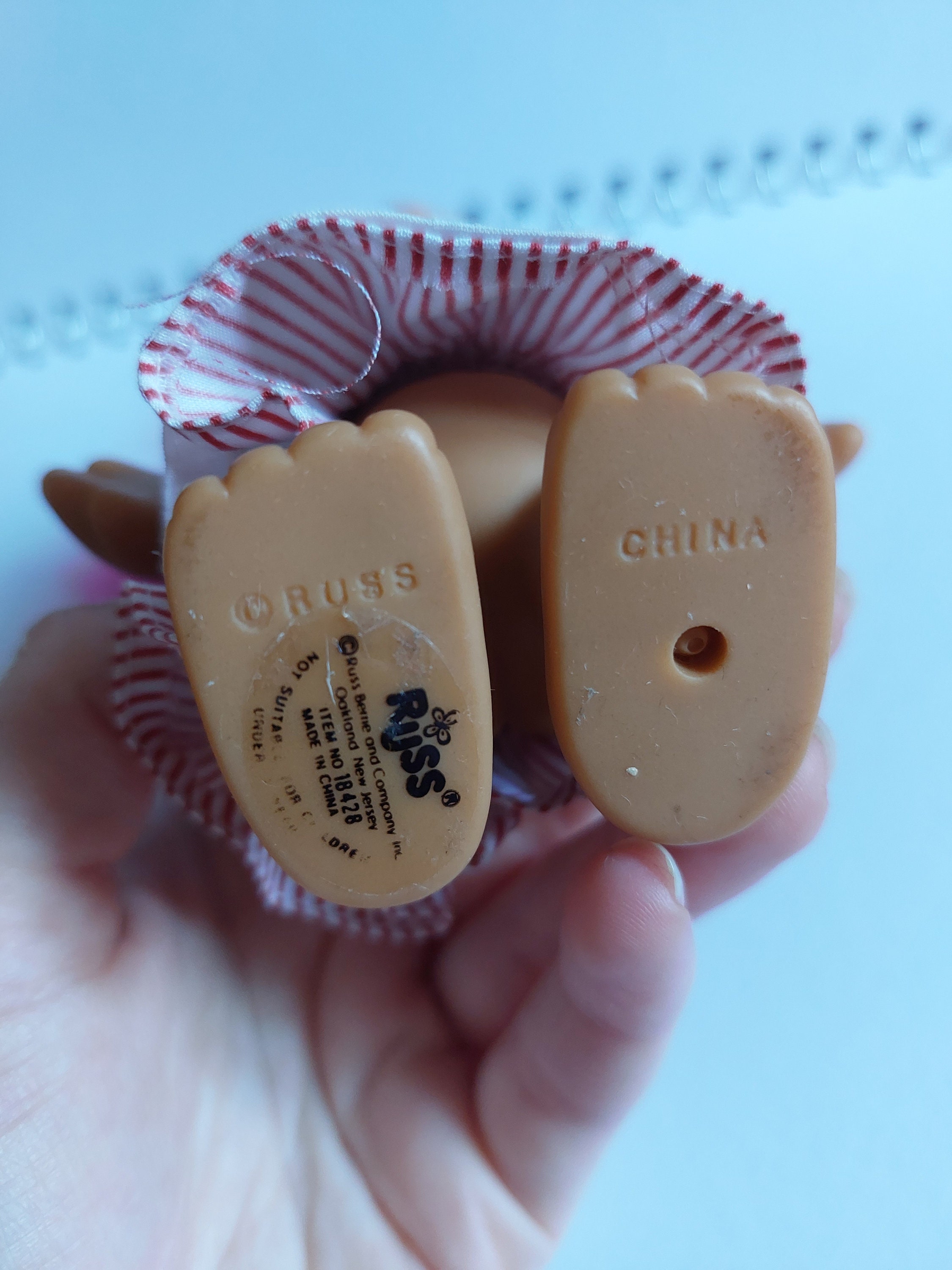 Vintage Russ TROLL 1980s 1990s Pink Hair, Cafe, Restaurant Waitress ...