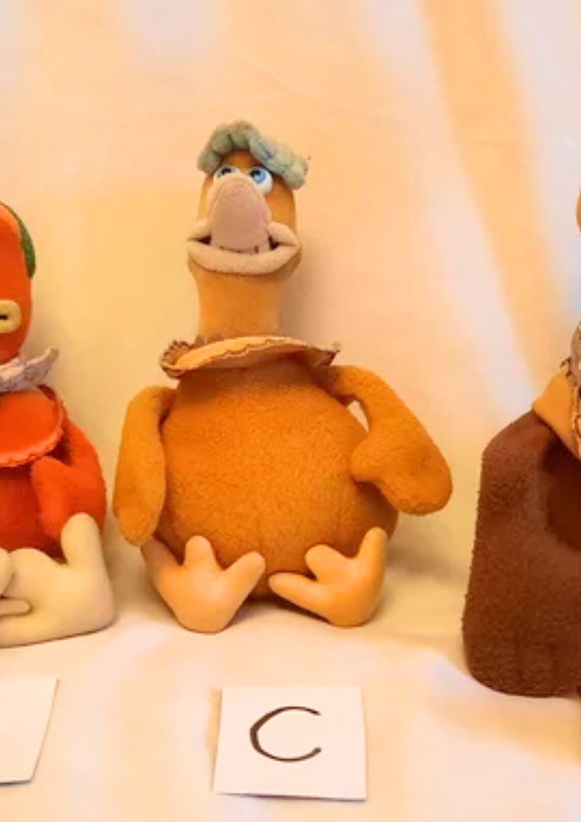 CHICKEN RUN Plush Toy Chicken Stuffed Animal Rocky Babs Ginger Fowler ...