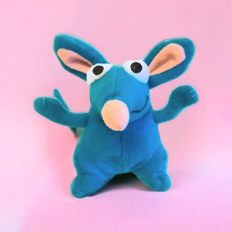 Vintage Mcdonalds TUTTER Bear in the Big Blue House Rat Mouse Plush Toy ...