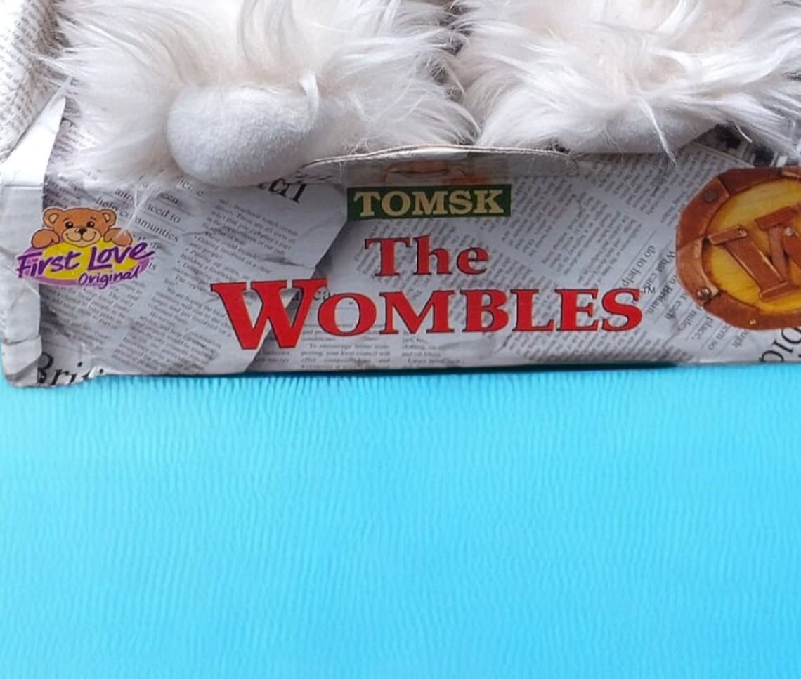 Teddy Bear Womble TOMSK Stuffed Animal Plush Toy New in Box - Etsy