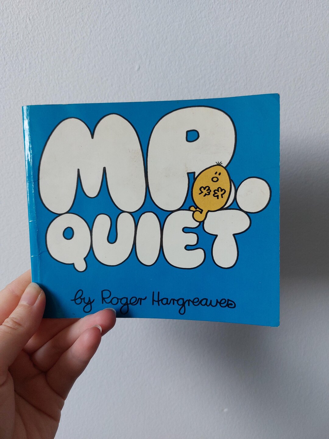 Vintage Mr Quiet, Mr Men Roger Hargreaves 1971-1976 Vintage - Etsy