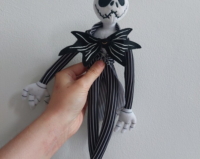 Jack Skeleton From the Nightmare Before Christmas Small Plush Toy ...