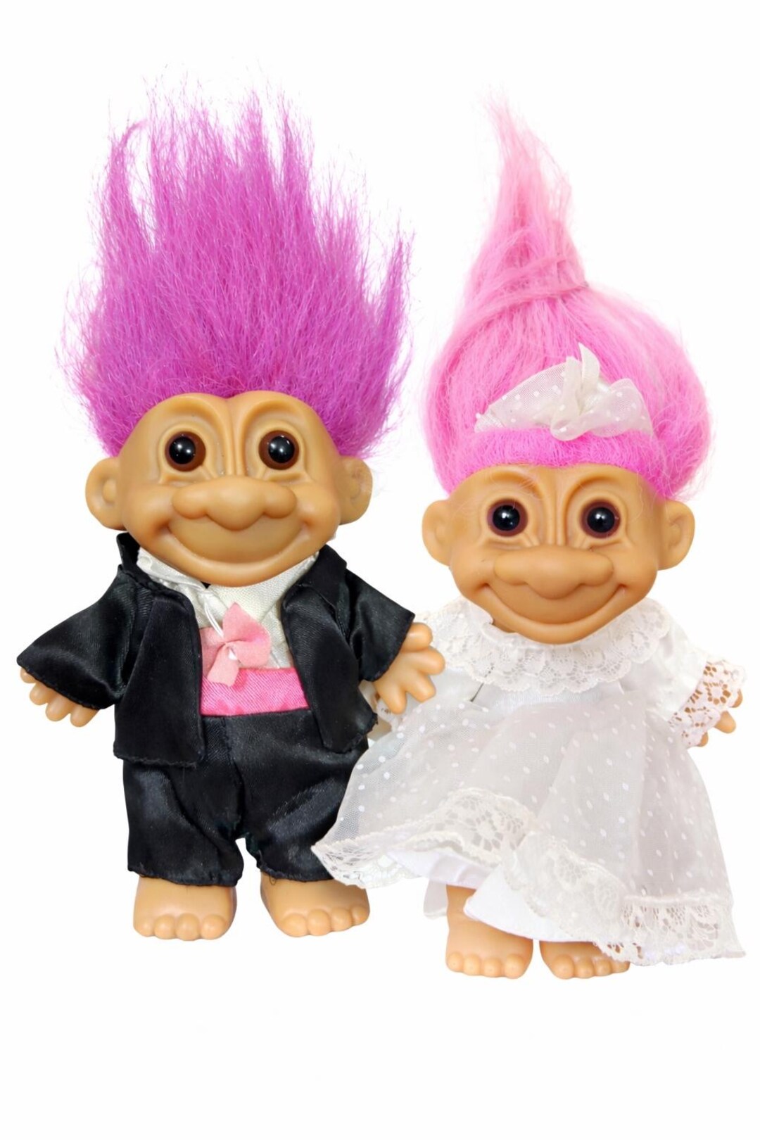 Vintage Troll Doll Bride, 90'S Troll Beautiful RUSS Bride Gift Idea ...