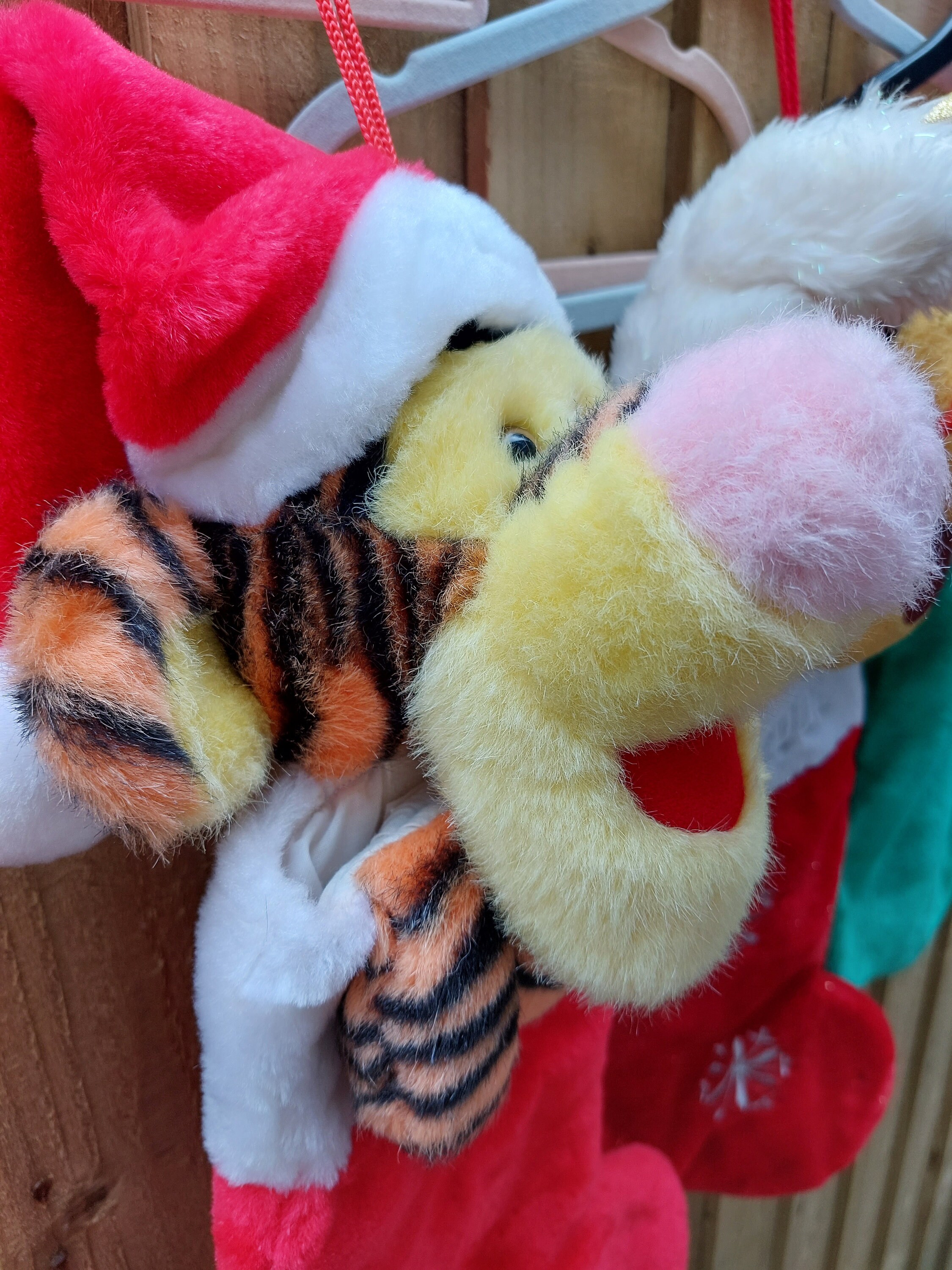 Vintage Disney TIGGER Winnie the Pooh Christmas Stocking - Etsy