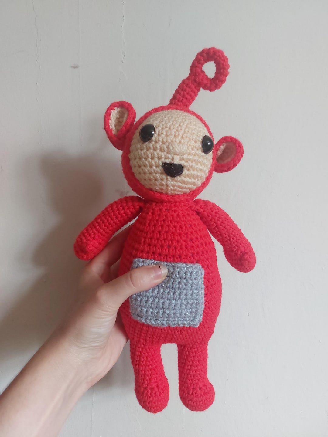 Handmade Crocheted Teletubby Po Soft Toy Made With Love - Etsy