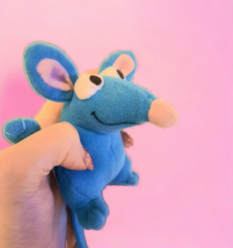 Vintage Mcdonalds TUTTER Bear in the Big Blue House Rat Mouse Plush Toy ...