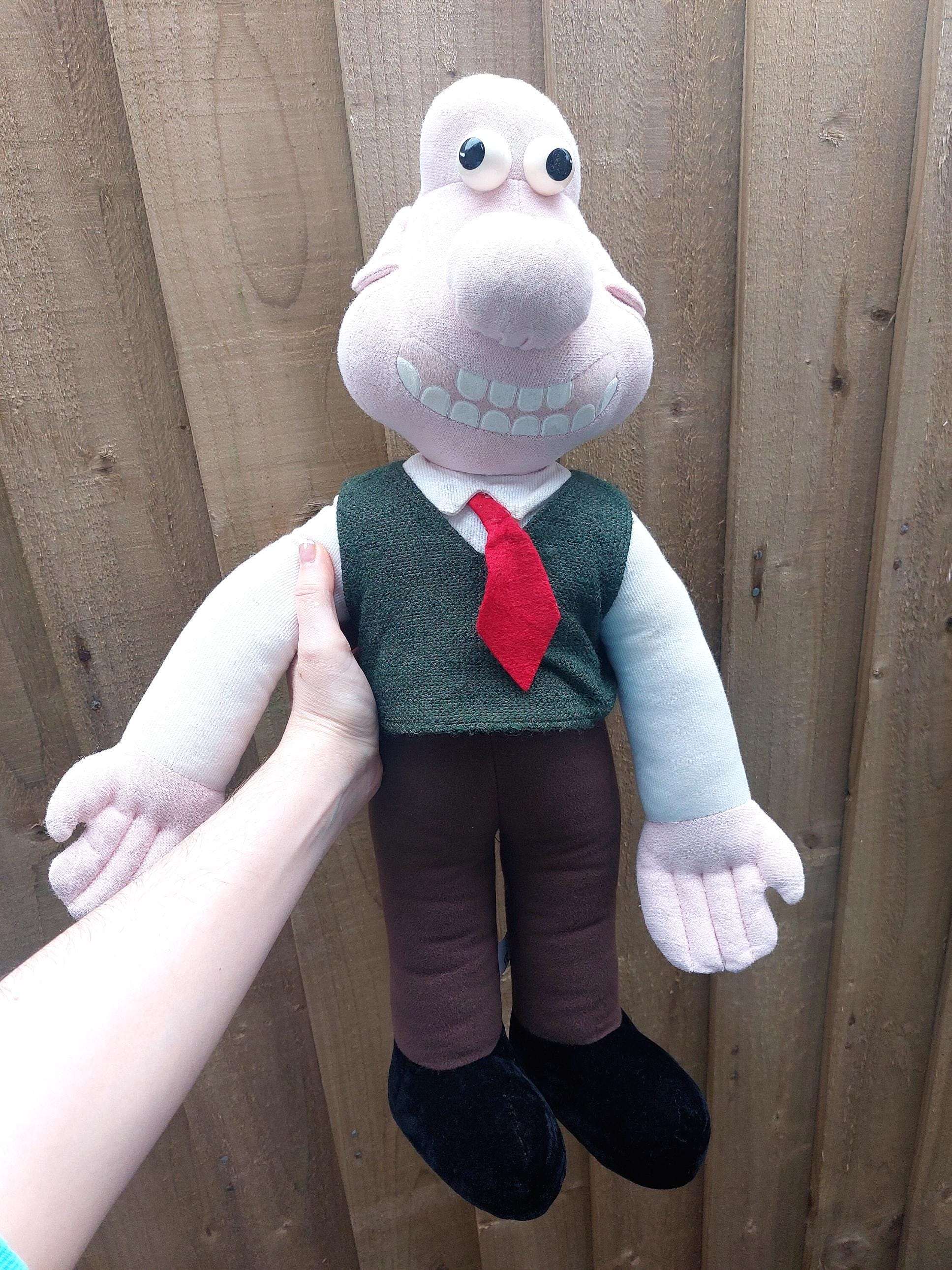 Huge MERRYTHOUGHT Wallace and Gromit Teddy Bear Collectors Gift Aardman ...