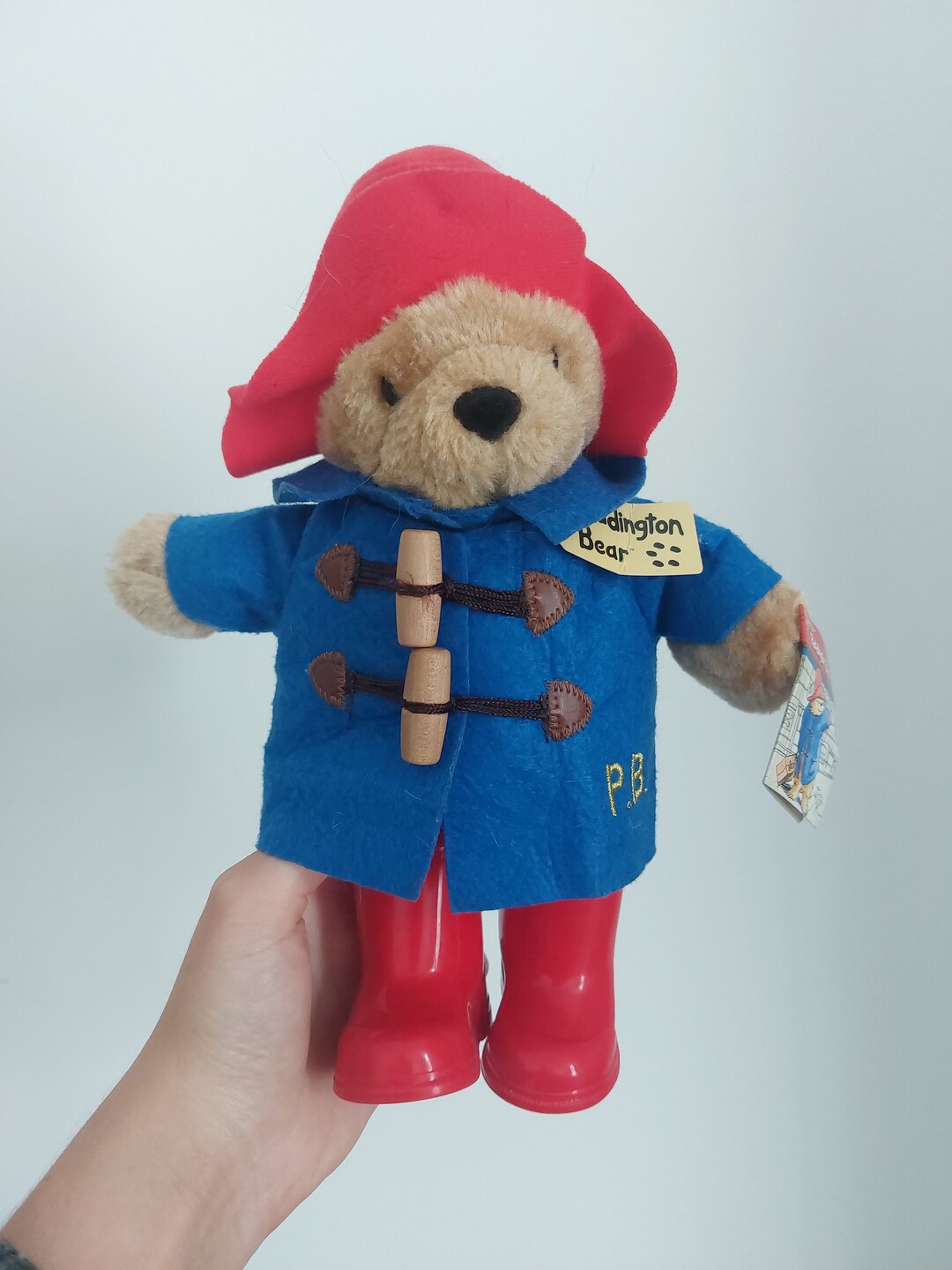 Paddington Bear Teddy Bear With Red Wellies - Etsy
