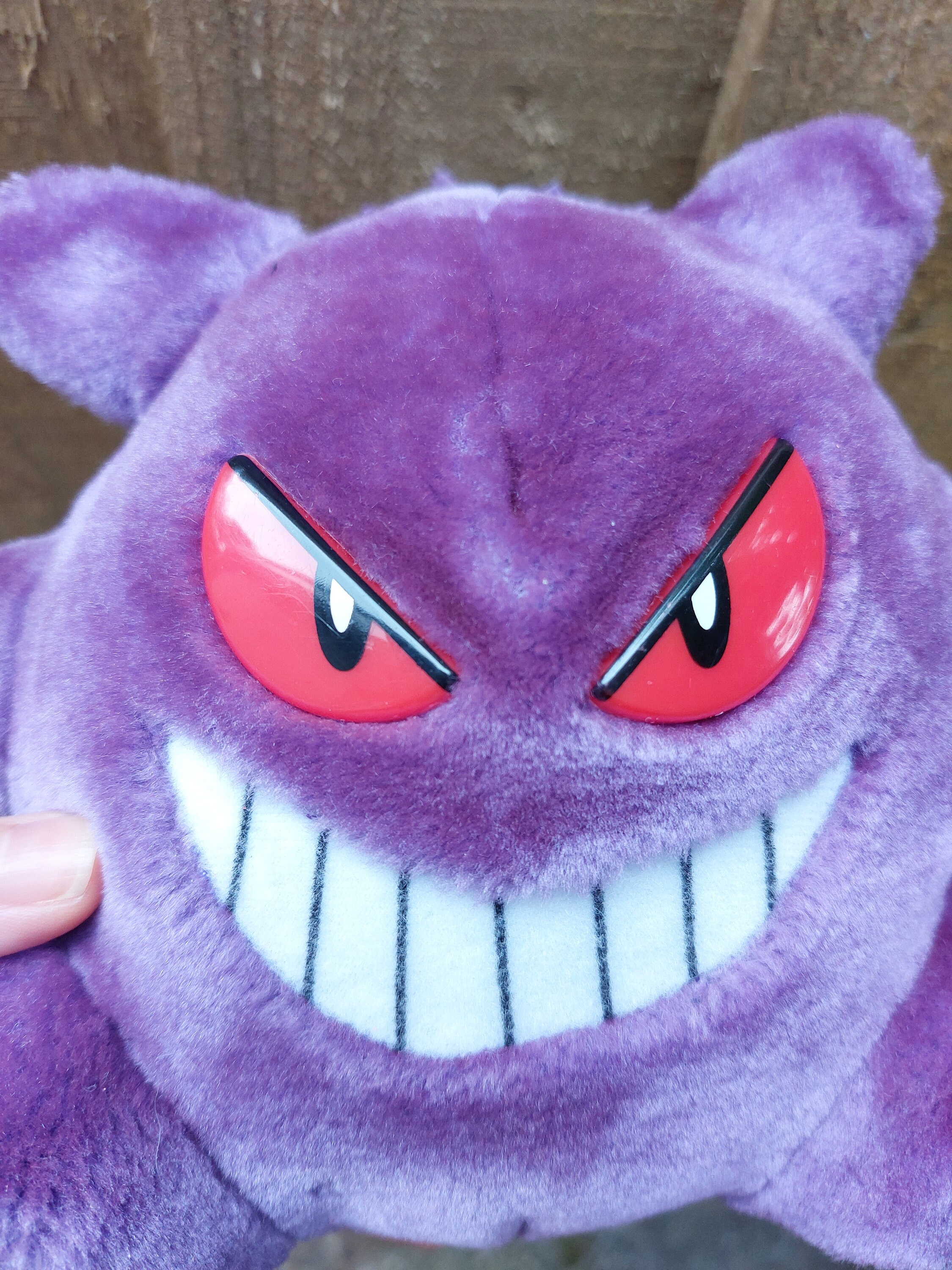 90s Gengar Ghost Pokémon Plush Toy Halloween Gift Spooky Gift / Ghastly ...