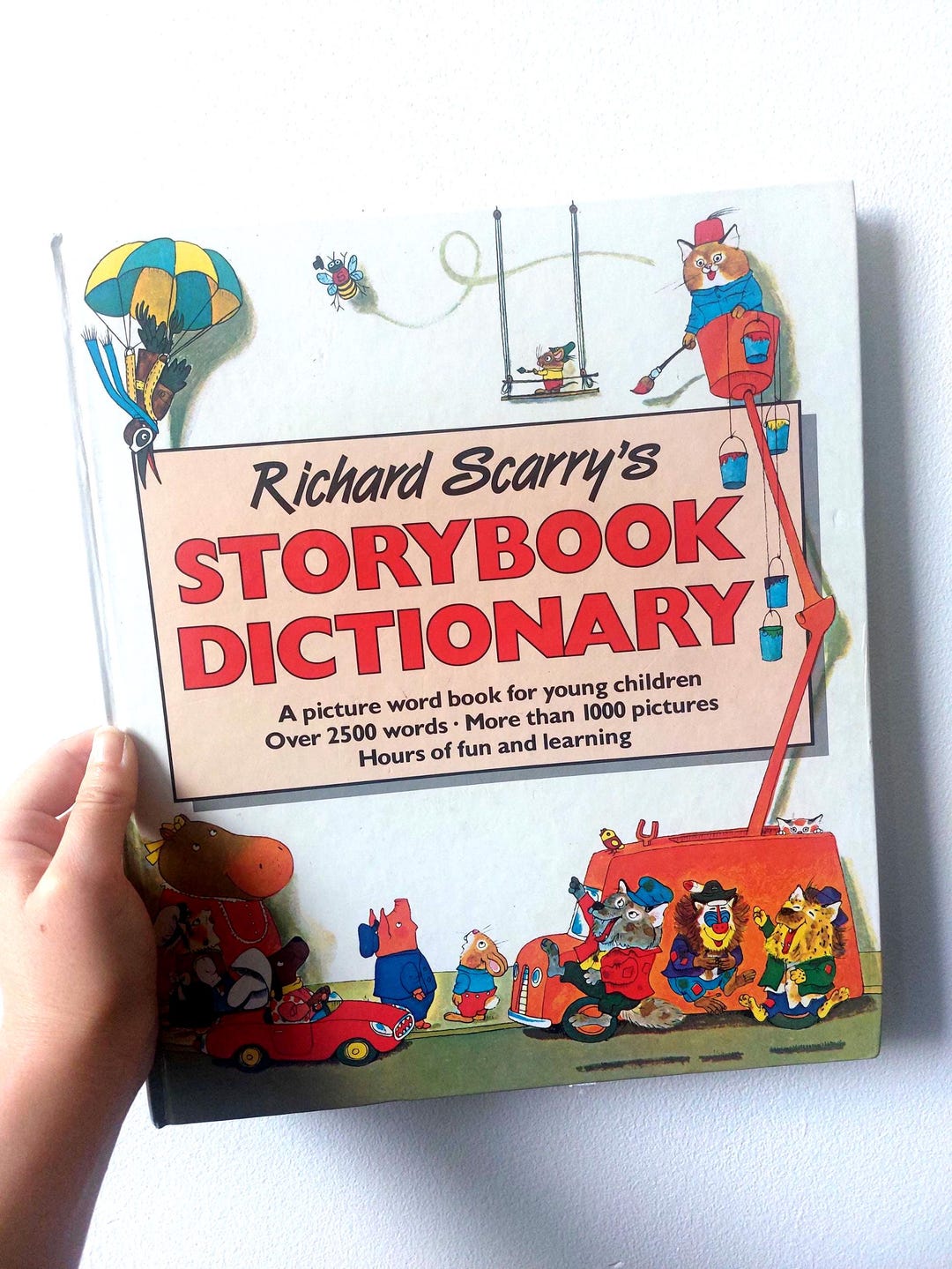 Richard Scarrys Storybook Dictionary - Etsy