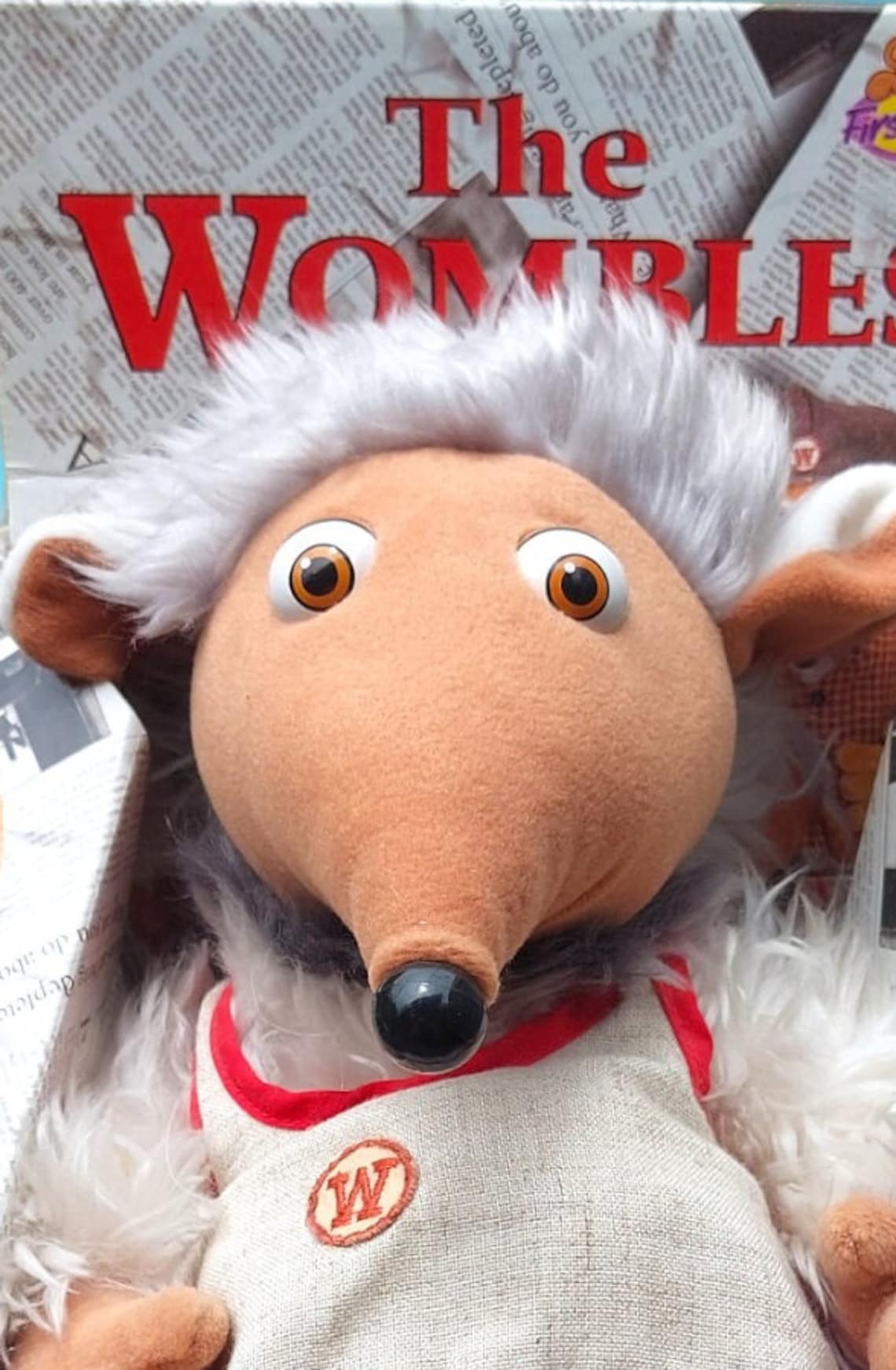 Teddy Bear Womble TOMSK Stuffed Animal Plush Toy New in Box - Etsy