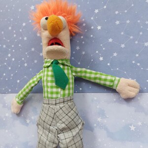 Disney Beaker Plush Muppet Jim Henson Scientist Assistant Orange Hair ...