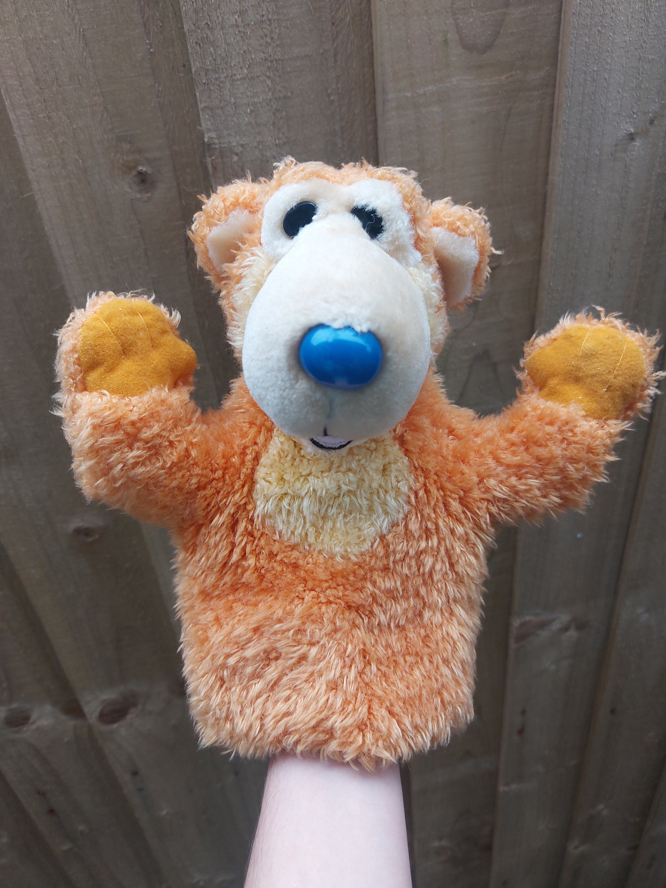 Puppet Bear in the Big Blue House Plush Teddy Bear Small - Etsy