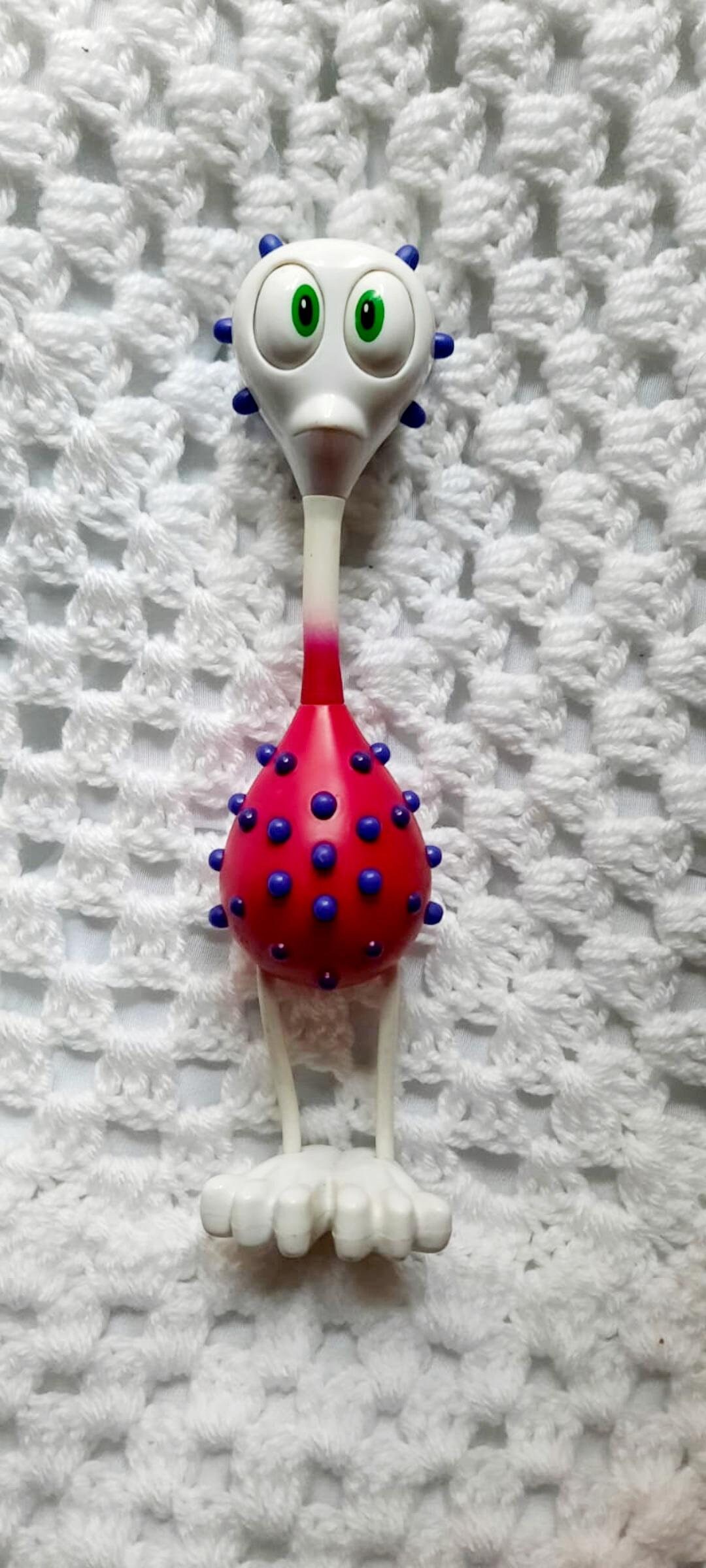 Vintage Tiny Planets Flocker HAPPY MEAL Vintage Mcdonalds Alien Toy ...