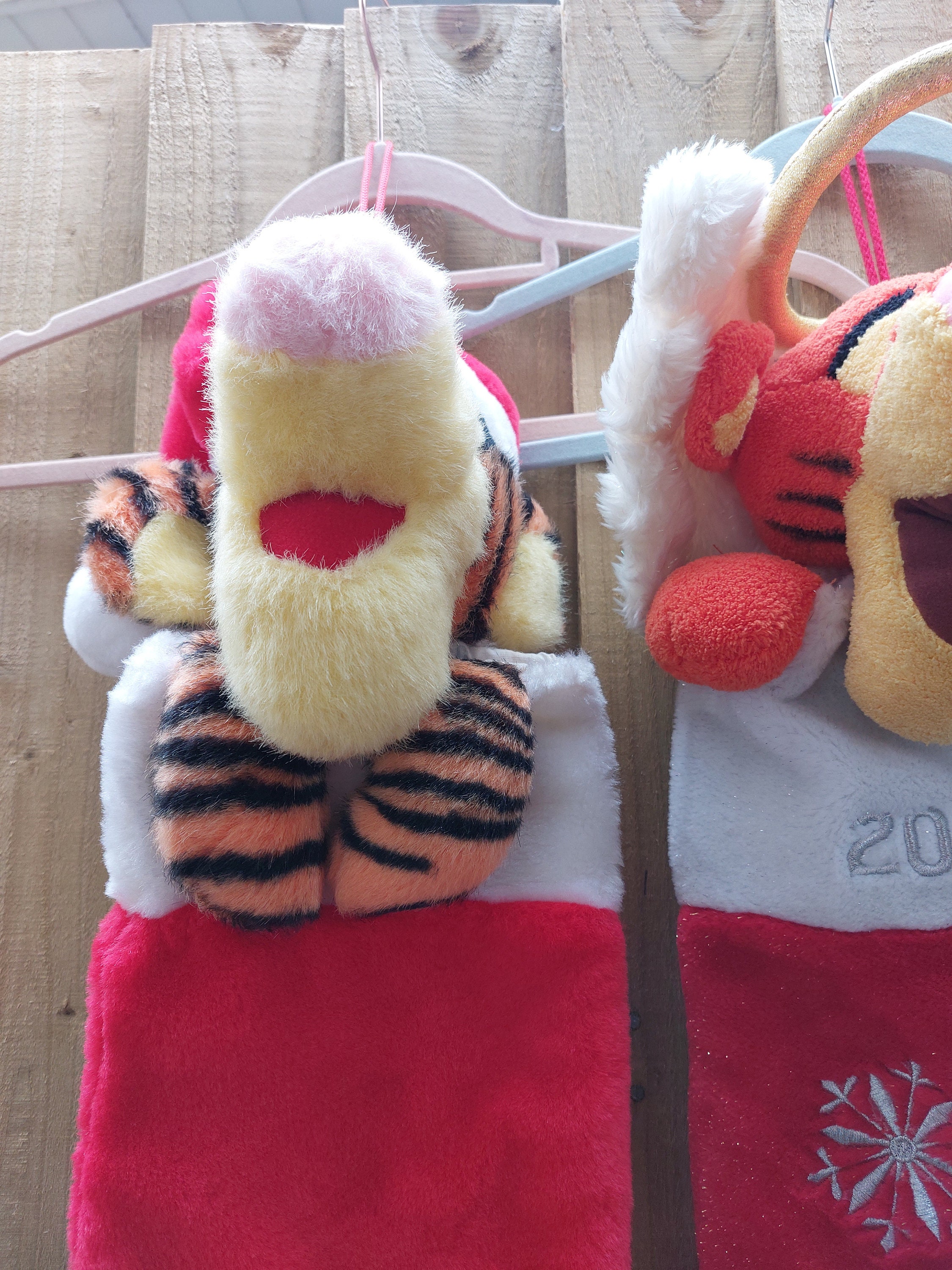 Vintage Disney TIGGER Winnie the Pooh Christmas Stocking - Etsy