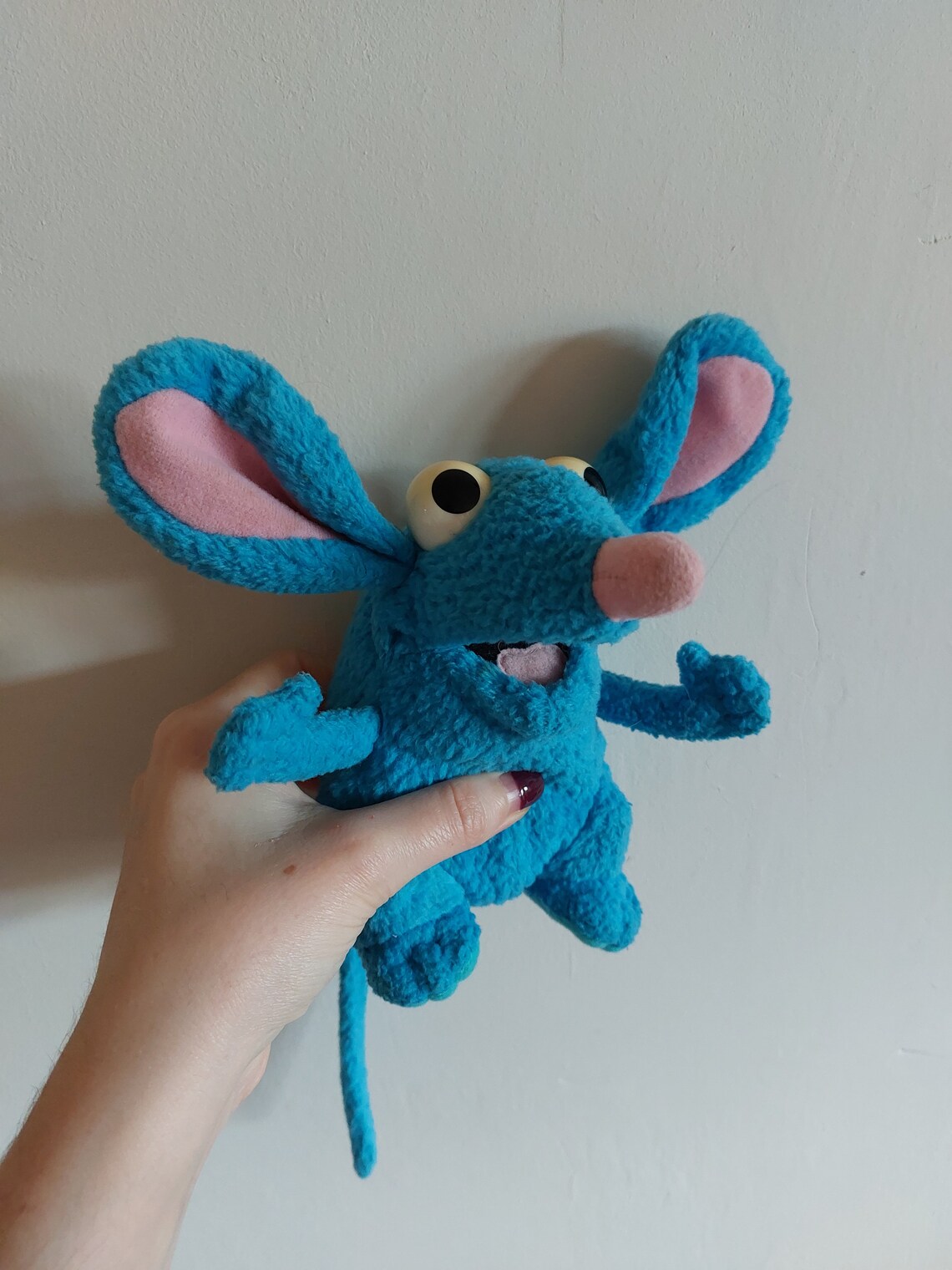 Vintage Bear in the Big Blue House TUTTER Rat Mouse Plush Toy - Etsy