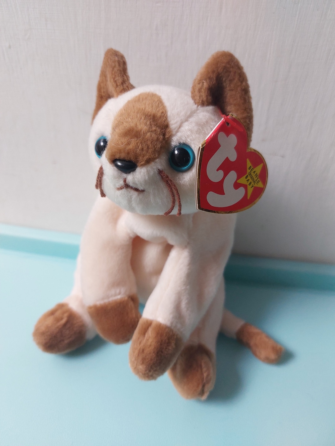 SNIP Ty Beanie Siamese Cat Stuffed Animal - Cute Kitty Toy for Sister ...