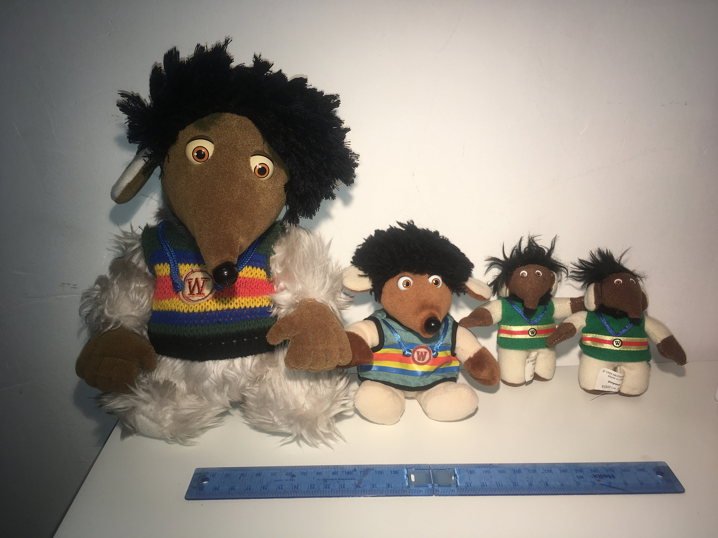 Vintage Stepney Womble Fluffy Large Plush Toy Medium Beanie - Etsy UK