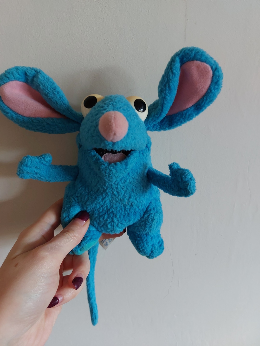 Vintage Bear in the Big Blue House TUTTER Rat Mouse Plush Toy - Etsy