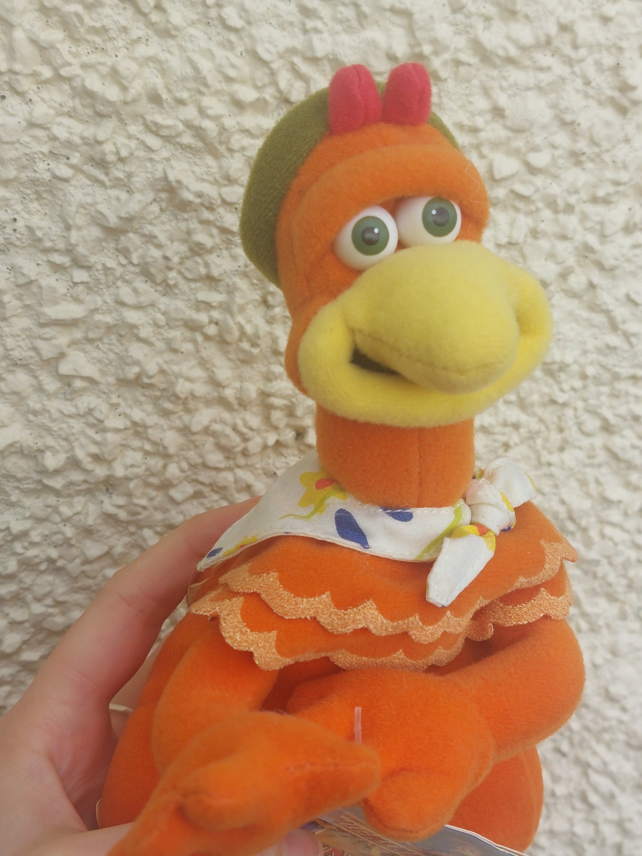 CHICKEN RUN Plush Toy GINGER Chicken Lover Gift Stuffed Animal Rooster ...