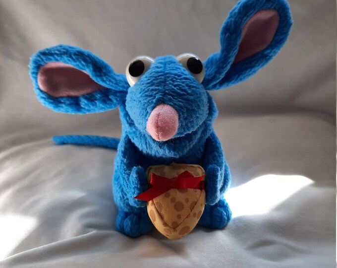 Vintage TUTTER Mouse Plush Toy From Bear in the Big Blue House Holding ...