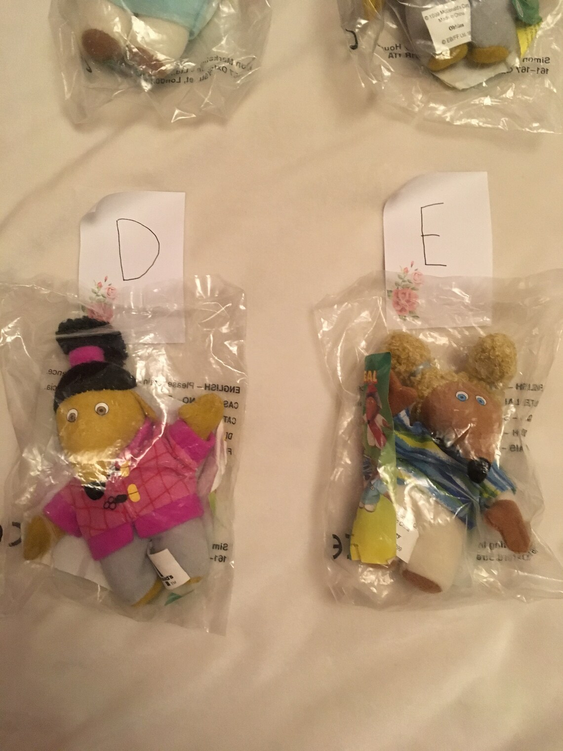 WELLINGTON, OBIDOS, ALDERNEY, Orinoco, Tobermory, Shansi Womble Happy ...