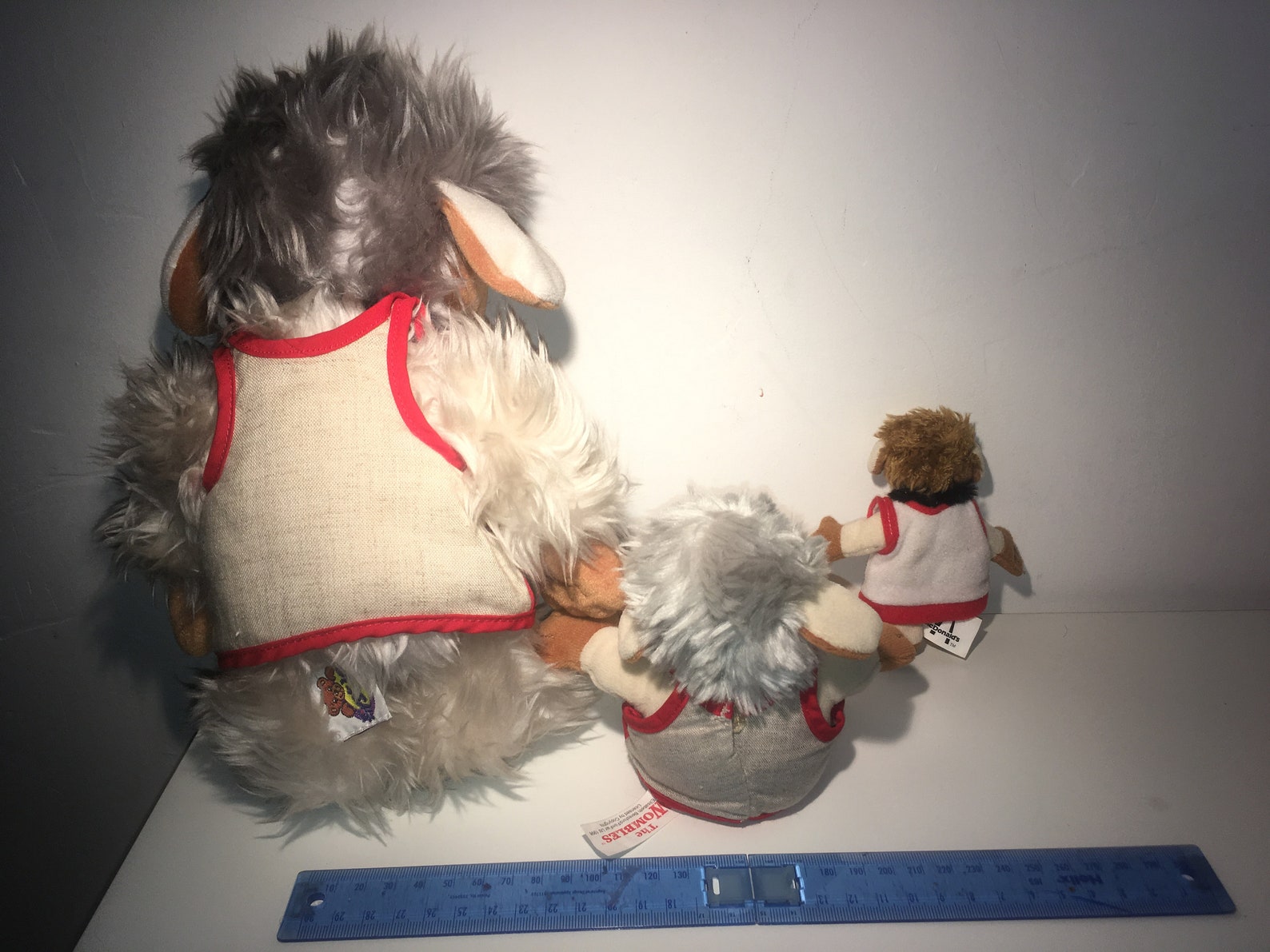 Vintage Tomsk Womble Fluffy Large Plush Toy Medium Beanie Baby Uncle ...