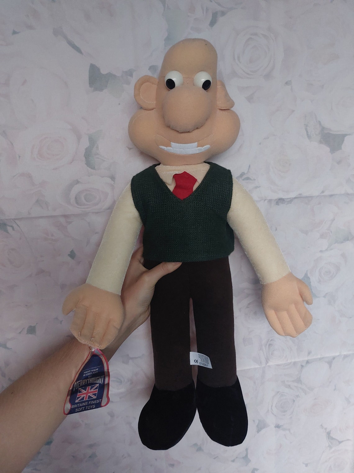 Merrythought Wallace and Gromit Plush Toy Nostalgic Gift - Etsy
