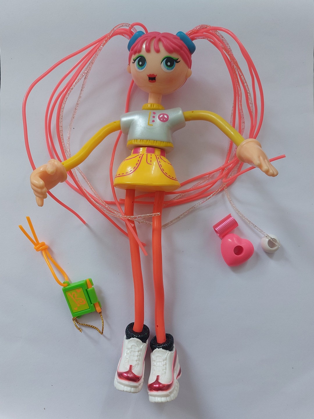Vintage Betty Spaghetty Doll Bundle With Original Betty Spaghetty Bag ...