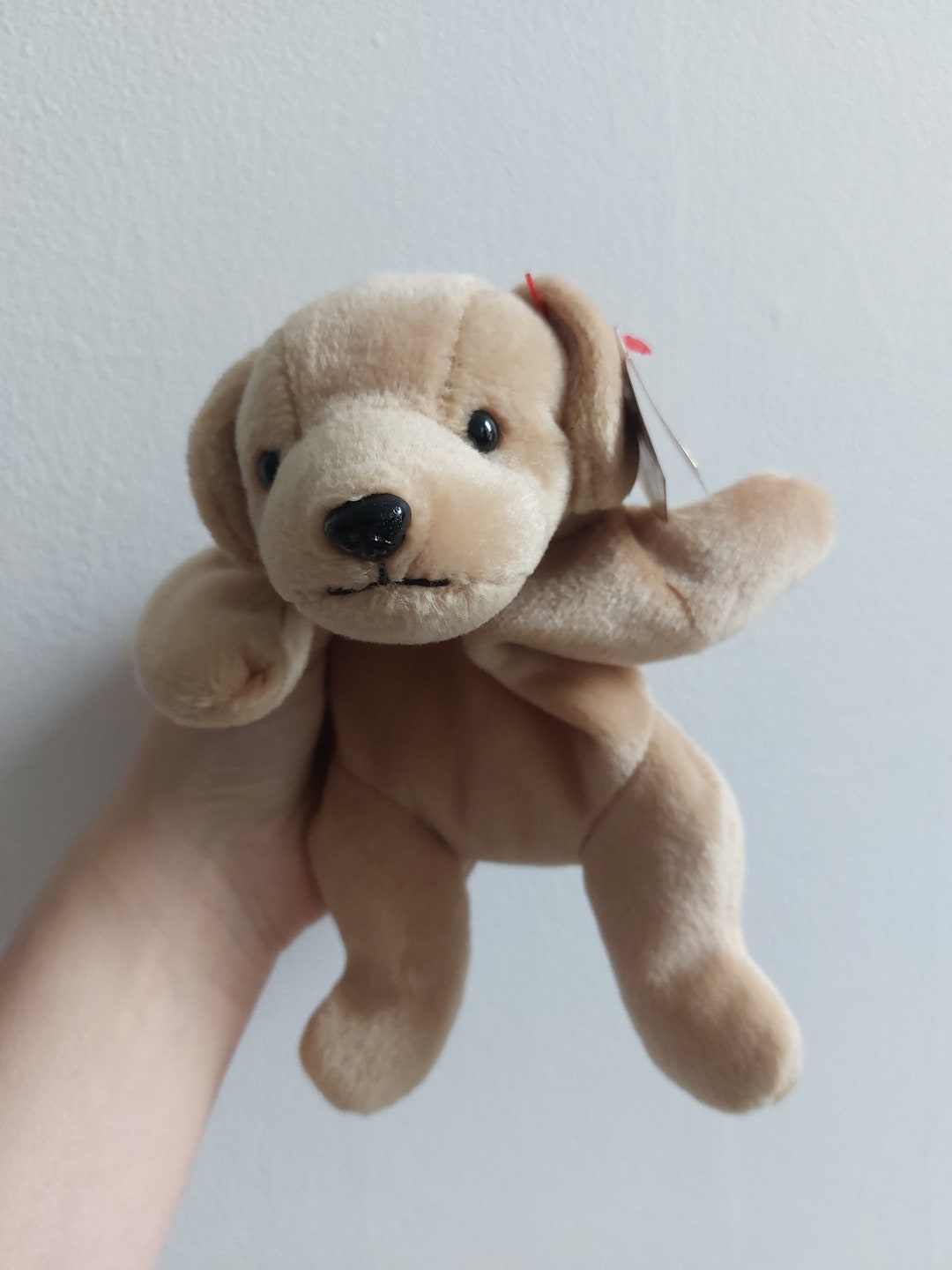 Ty Beanie Baby Fetch Labrador Plush Toy Soft Animal Plushie Dog Lover ...